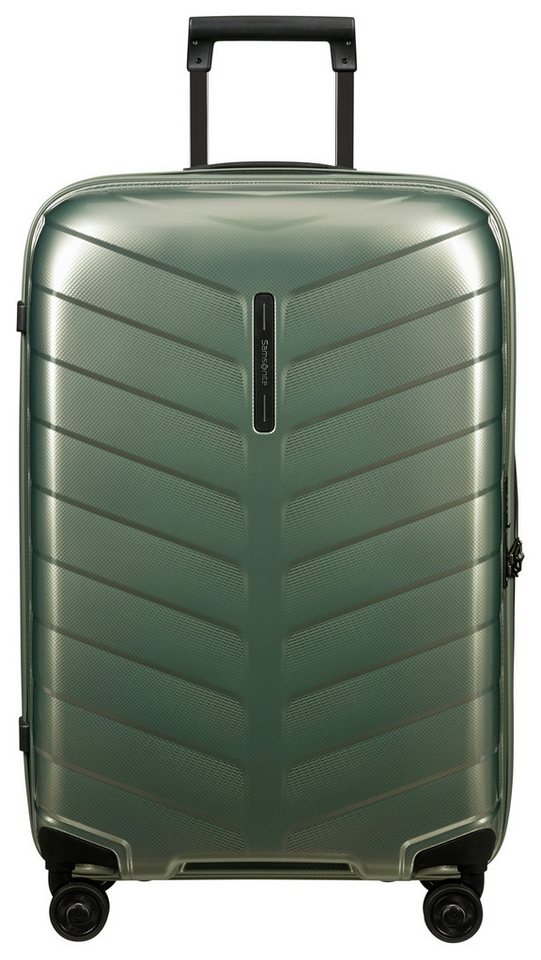 Samsonite Hartschalen Trolley Attrix 69 Cm 4 Rollen Koffer Mittel
